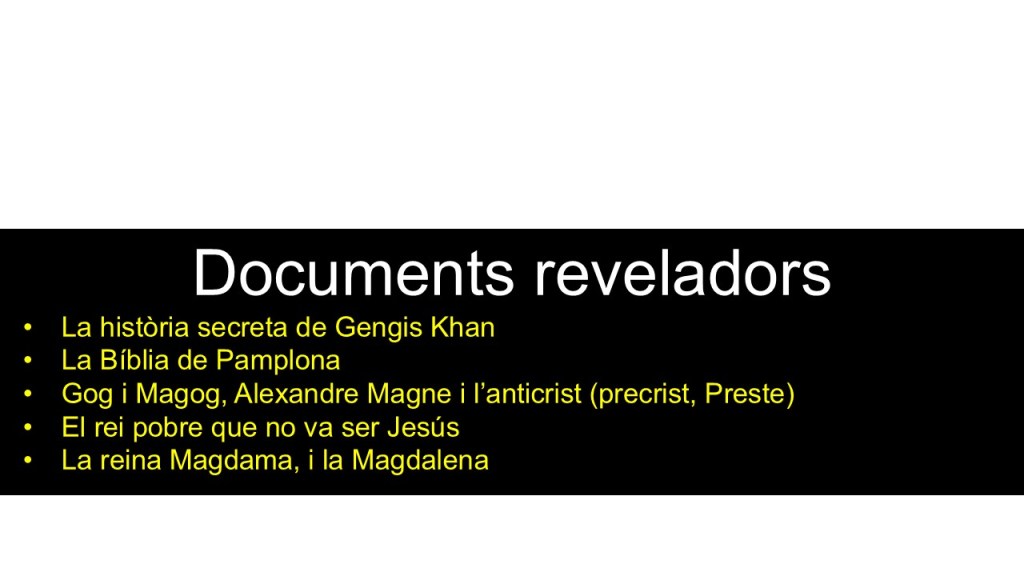 L’Apocalipsi, Colom i Gengis Khan al claustre de Sant Jeroni de la ...
